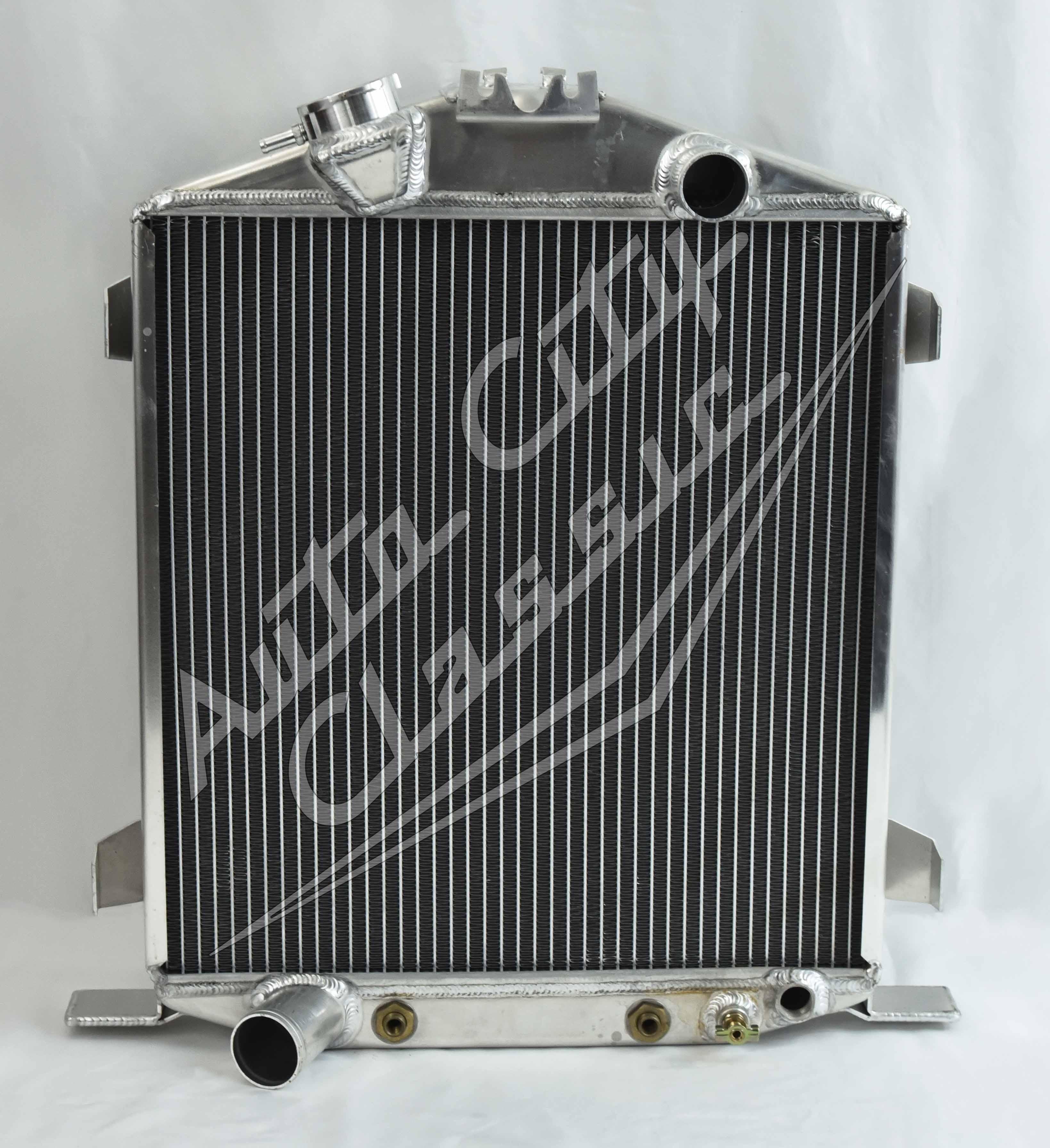 1932 Ford Lo-Boy / Street/ Rat Rod Aluminum Radiator Chopped with For